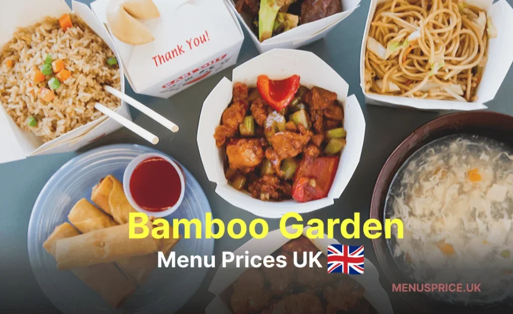 Menus Prices UK - Updated February 2026